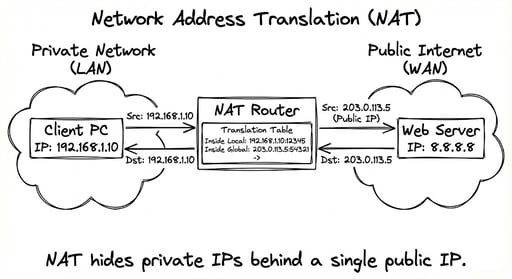 What Is NAT (Network Address Translation)? Types, Examples & Config Guide